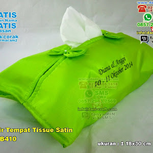 souvenir-tempat-tissue-satin | Souvenir Pernikahan